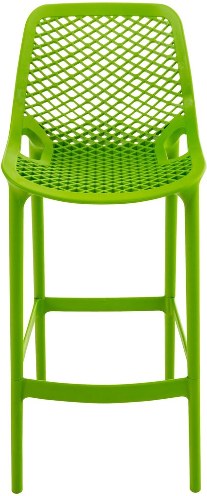 Sada 2 barových židlí Air – zelená