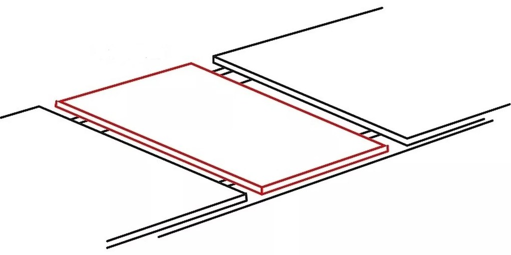 Rozkládací jídelní stůl Dante I 102/144 cm dub artisan/černý
