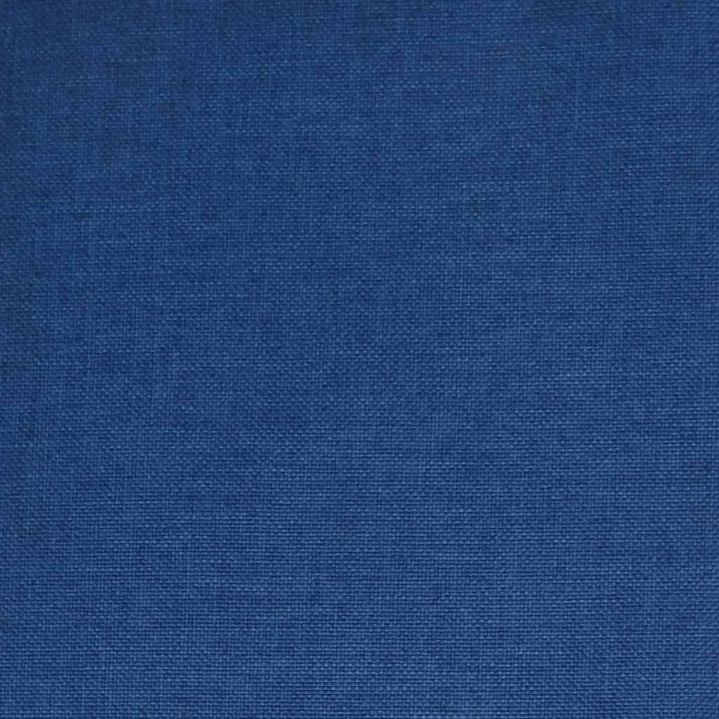 Otočná jídelní židle modrá textil 3087535