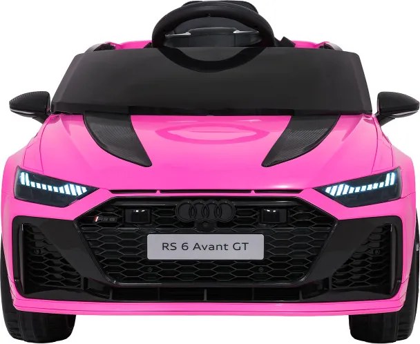 Elektrické autíčko Audi RS6 Avant GT růžové
