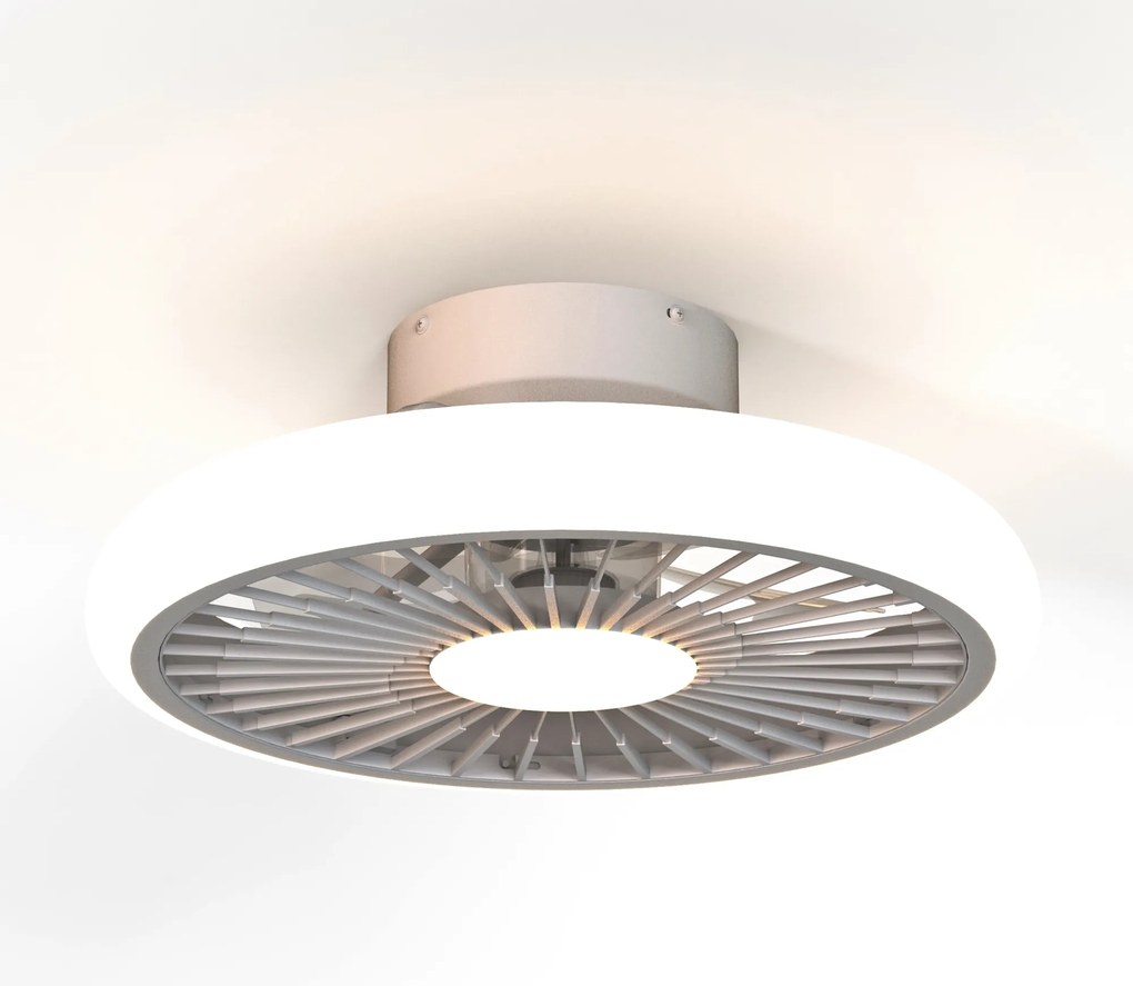 Mantra Turbo, ventilátor se svítidlem LED 55W 2700-5000K a dálkovým ovladačem, bílá, průměr 51,2cm