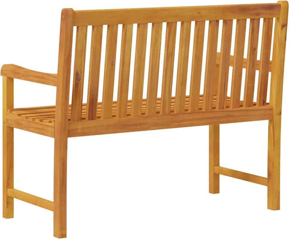 Zahradní lavice 110 cm masivní akáciové dřevo 316610