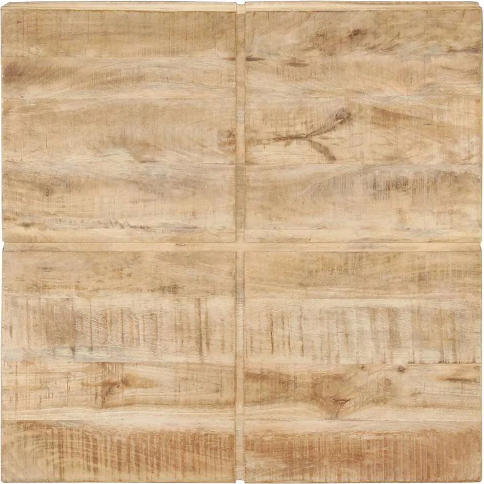 Konferenční stolek 80 x 80 x 28 cm masivní mangovníkové dřevo 323592