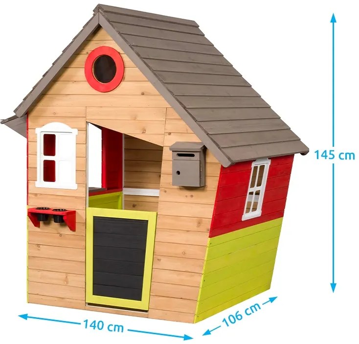 Hapro | Dětský dřevěný domeček Pohádka | 11640649