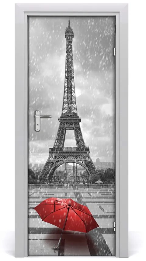 Fototapeta samolepící na dveře Eiffelova věž 75x205cm