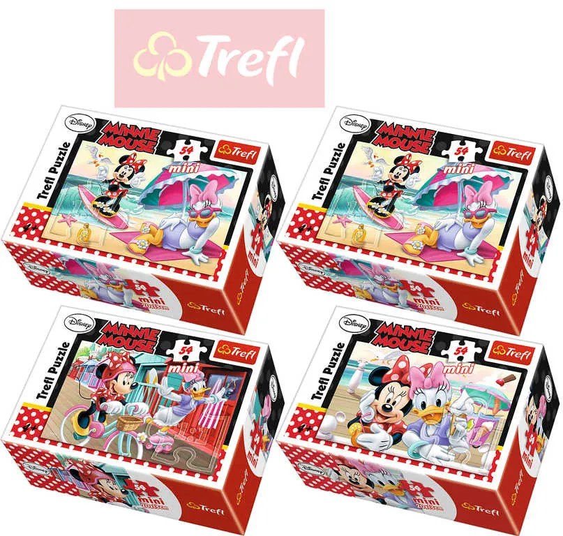 TREFL PUZZLE MINNIE a  DAISY Disney 54 dílků 154130 tr154130