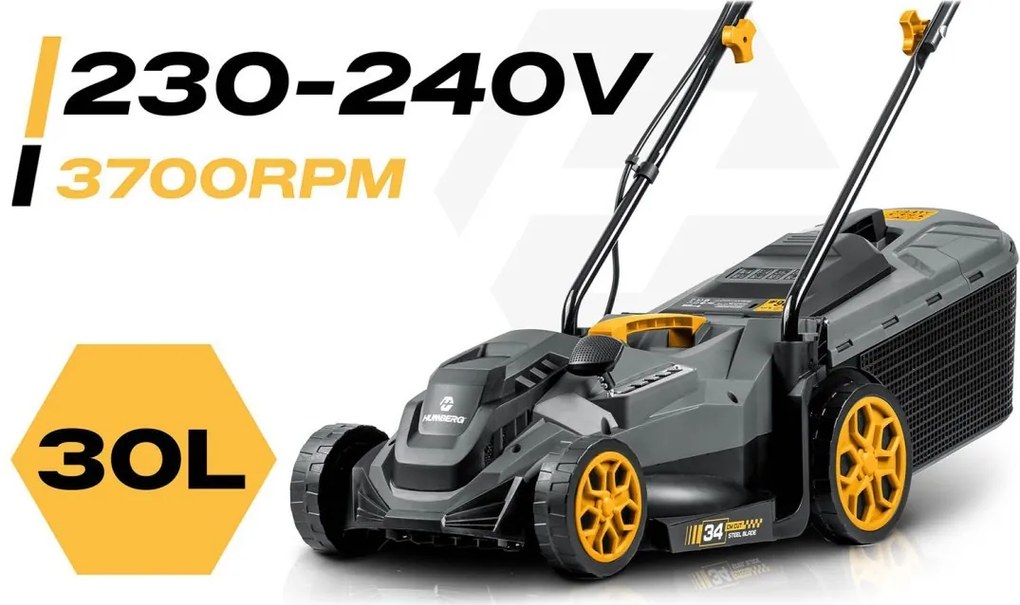 Elektrická sekačka HM-612, 1400W, 34cm | Humberg