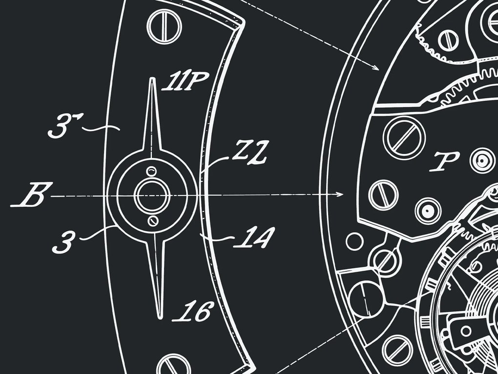 ROLEX CALIBER MOVEMENT Dark Blue / A2