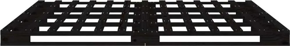 vidaXL Postel z palet 120 x 200 cm masivní borové dřevo [821389] Barva: Šedá
