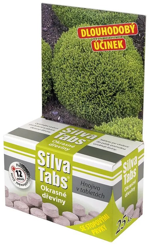 Silva Tabs - hnojivo v tabletách - okrasné dřeviny 250 g
