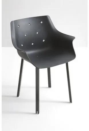Gaber Plastová židle MORE NA Barva kostry bílá kostra Barva plastu Gaber černá 10
