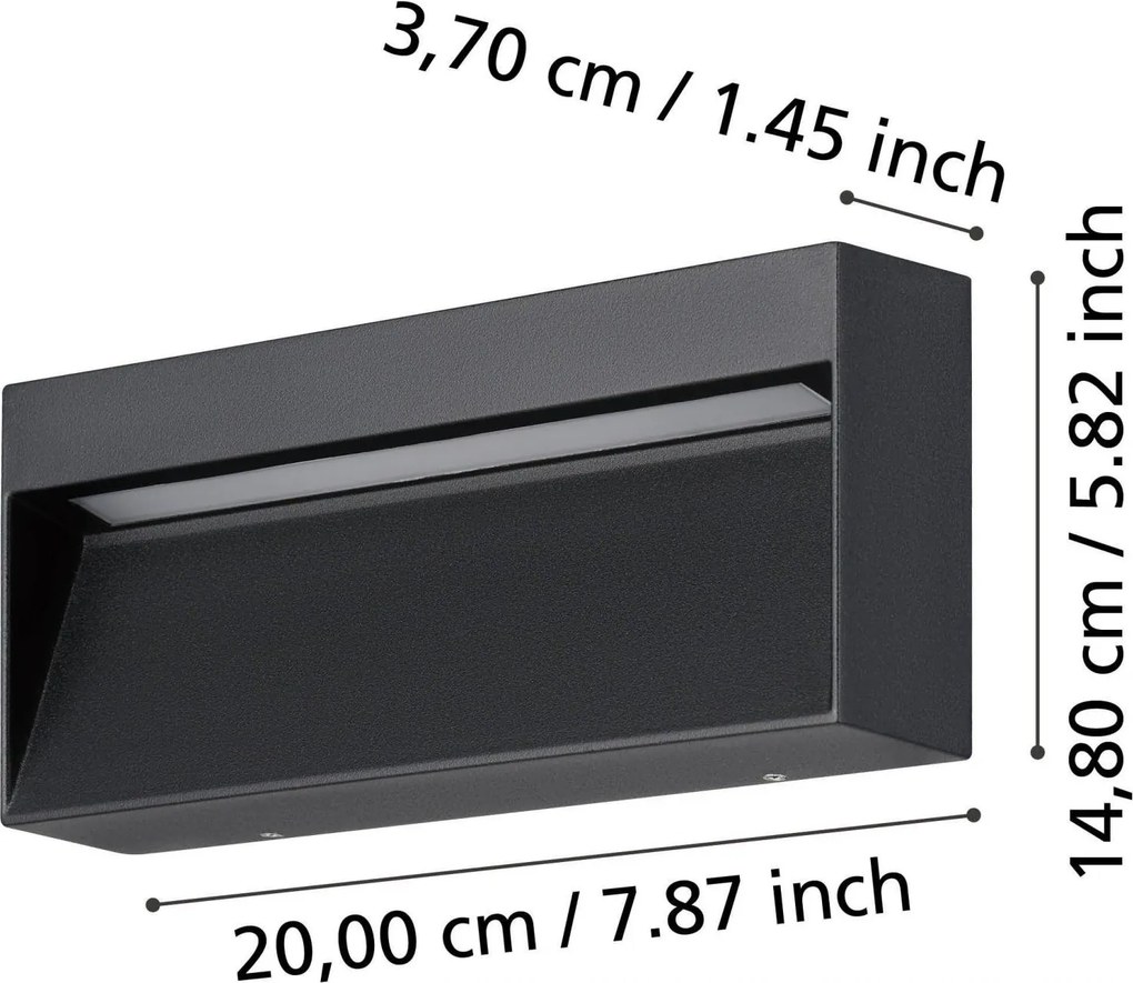 EG 900891 Venkovní nástěnné svítidlo MARUGGIO 900891 - EGLO