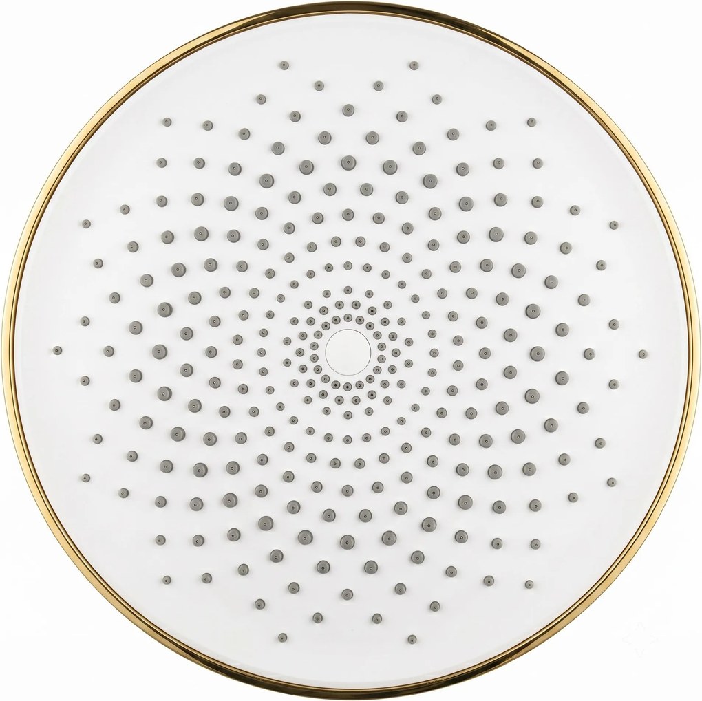 Rea, Kulatá dešťová sprcha REA JS-021 Gold Brush, REA-P0391
