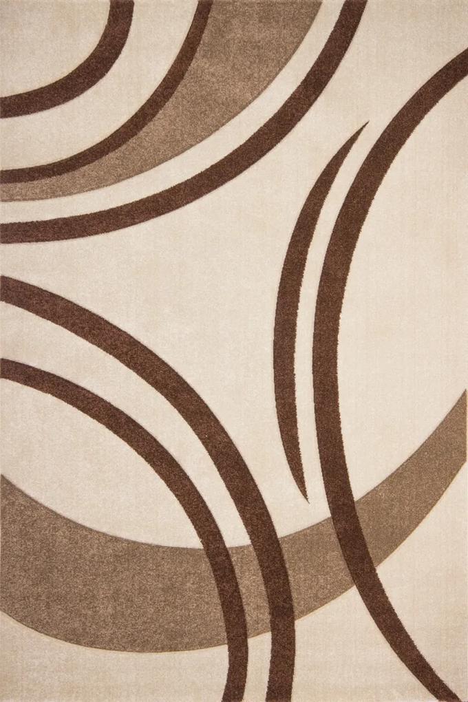 Lalee koberce Kusový koberec Havanna Carving HAV 409 ivory - 80x150 cm