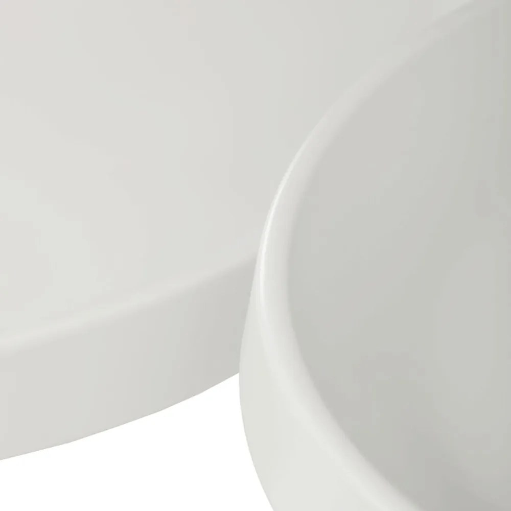 Konferenční stolek 69x69x43cm CT-F4114 WT, kov, bílá