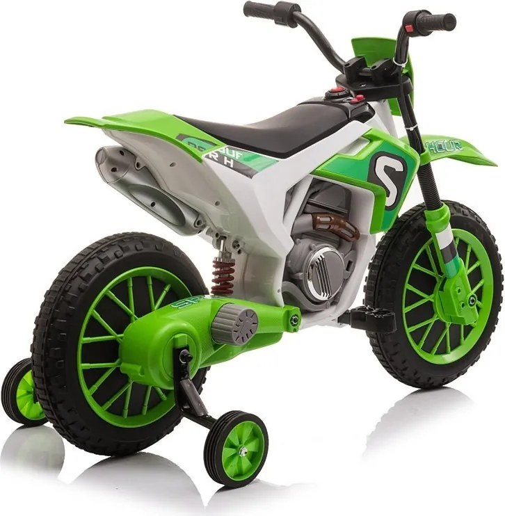 LEAN CARS Elektrická motorka pro děti XMX616 zelená
