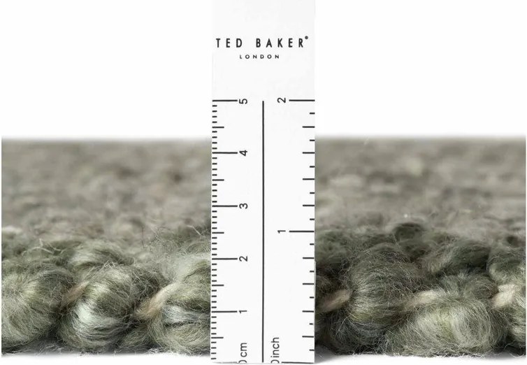 Zelený ručně tkaný koberec z materiálu bouclé 160x230 cm Notting Hill Portobello – Ted Baker