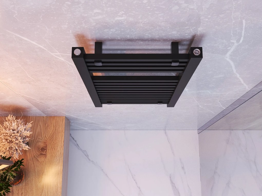 Gamma Erga Proper, topné těleso 800x450 mm, 428W, černá, ERG-LAV-PROP-8045-BK
