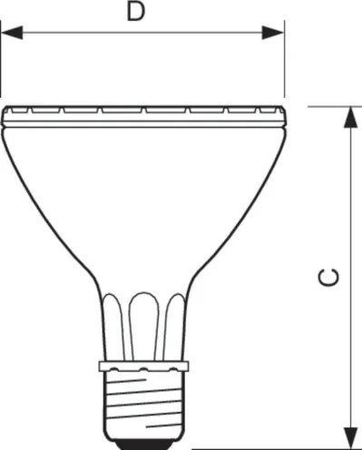 Výbojka Philips MASTERC CDM-R ELITE 70W/930 E27 PAR30L 10D teplá bílá 3000K