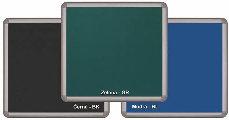 Magnetická tabule pro popis křídou ŠKOL K 200 x 100 cm (potisk) - linky 120 mm (102001002203)