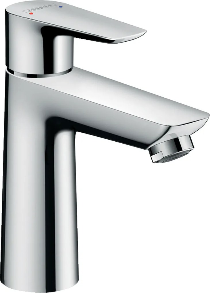 Hansgrohe Talis E, umyvadlová baterie 110 s odtokovou soupravou s táhlem, chromová, 71710000