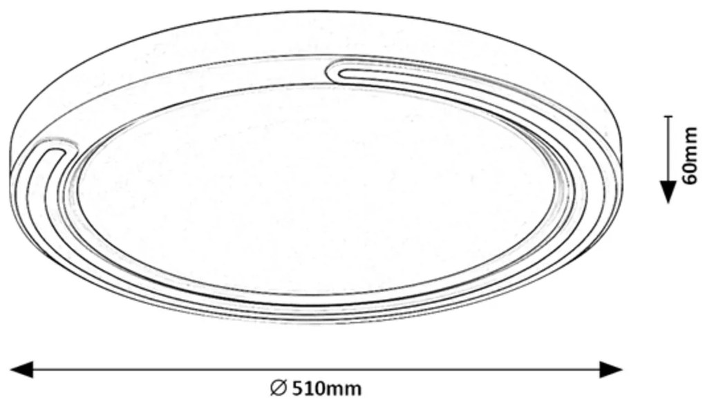 Rabalux TRITON LED stropní svítidlo 2249