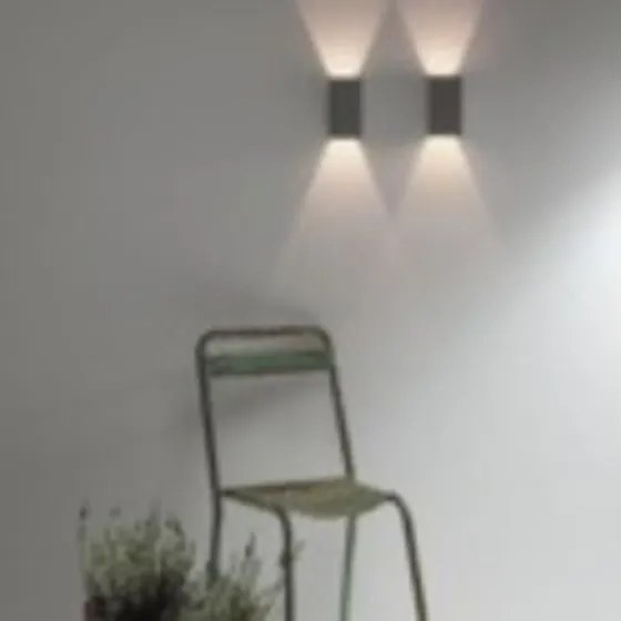 AST 1298006 Nástěnné svítidlo Oslo 160 bílé 2x3W LED IP65 (starý kód: AST 7494) - ASTRO Lighting