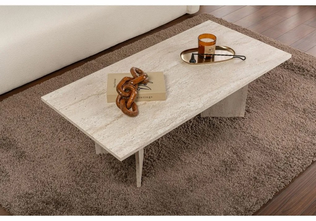 Konferenční stolek Sabin Travertine