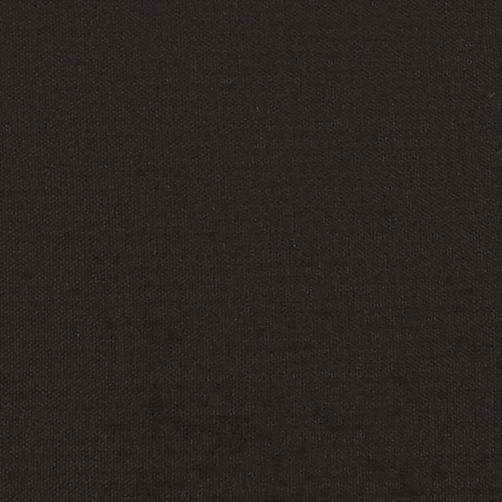 Relaxační křeslo s podnožkou černé textil 3097888