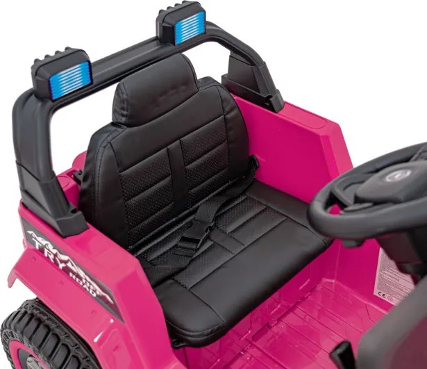 Elektrické autíčko Off Road MOUNTAIN růžové