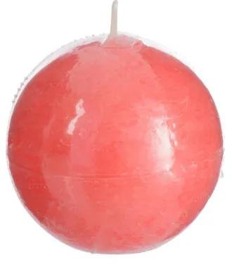 Kulatá červená svíčka Watermelon S  - Ø  6,5*6,5 cm/16h