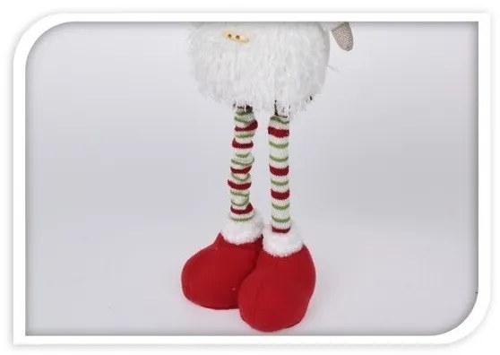 LED Santa Claus s dlouhýma nohama 70 cm