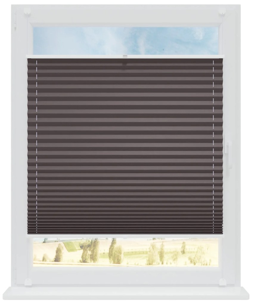 Plisa Termoizolaèní plisovaná roleta Graphite Silver 35 cm x volitelná výška