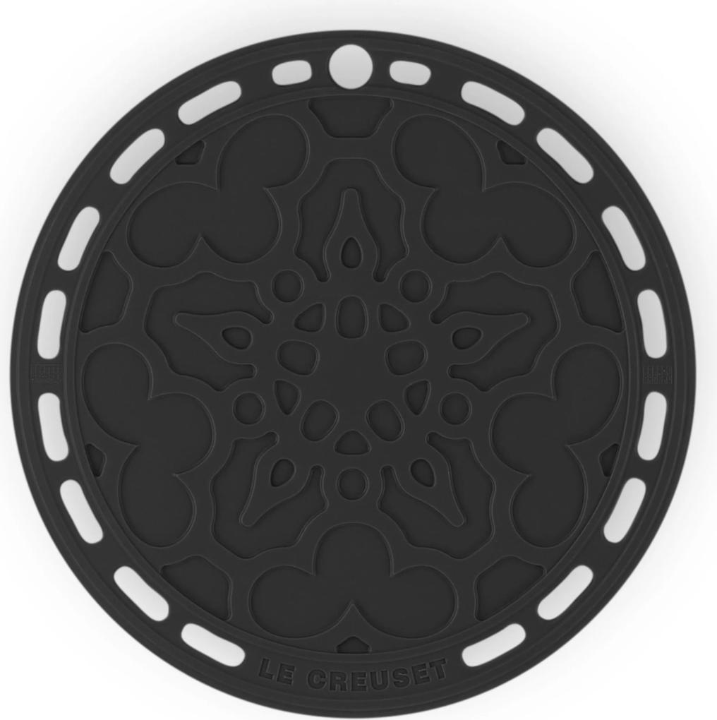 Podložka pod horké nádobí Le Creuset se vzorem 20 cm černá