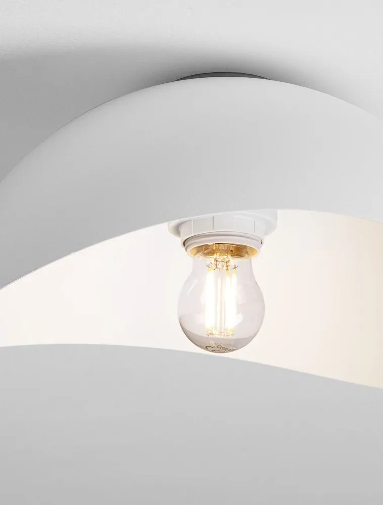 Matně bílé kovové stropní svítidlo Opsi – Nova Luce