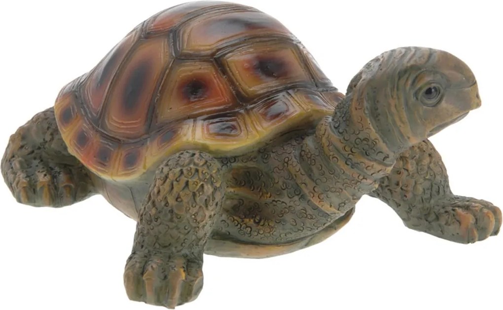 Zahradní figurka z polistone Turtles, sada 2ks, 10x12,5 cm, vícebarevná