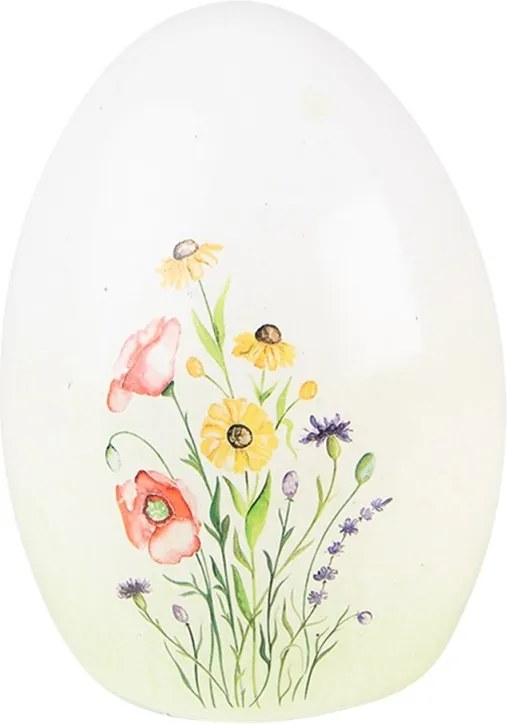 Keramické dekorační vajíčko - 14 cm