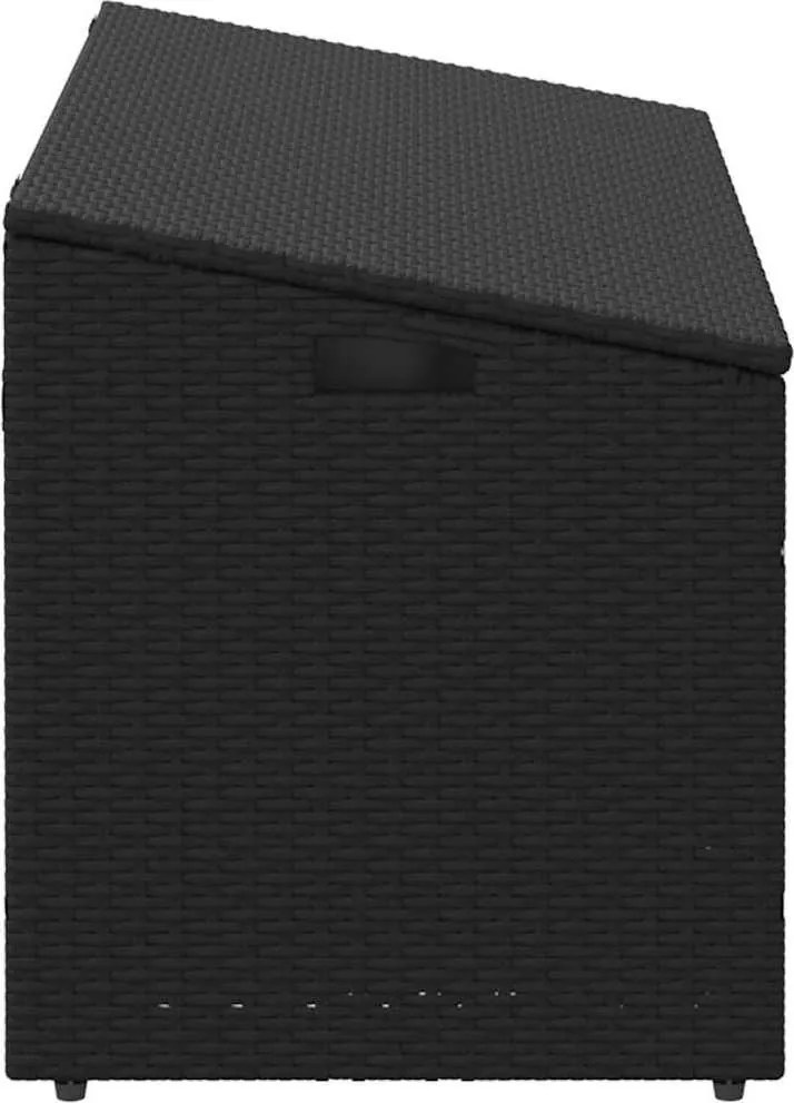 vidaXL Zahradní úložný box 110 x 50 x 58 cm polyratan [4104069] Barva: Béžová