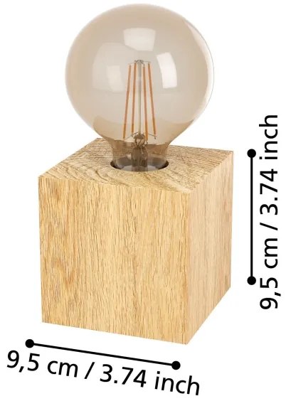 Eglo 43733 - Stolní lampa PRESTWICK 1xE27/40W/230V béžová
