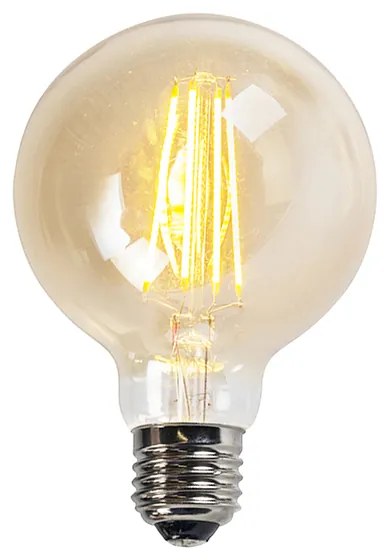 Žárovka LED G95 5W 450 lm 2200K zlatá stmívatelná