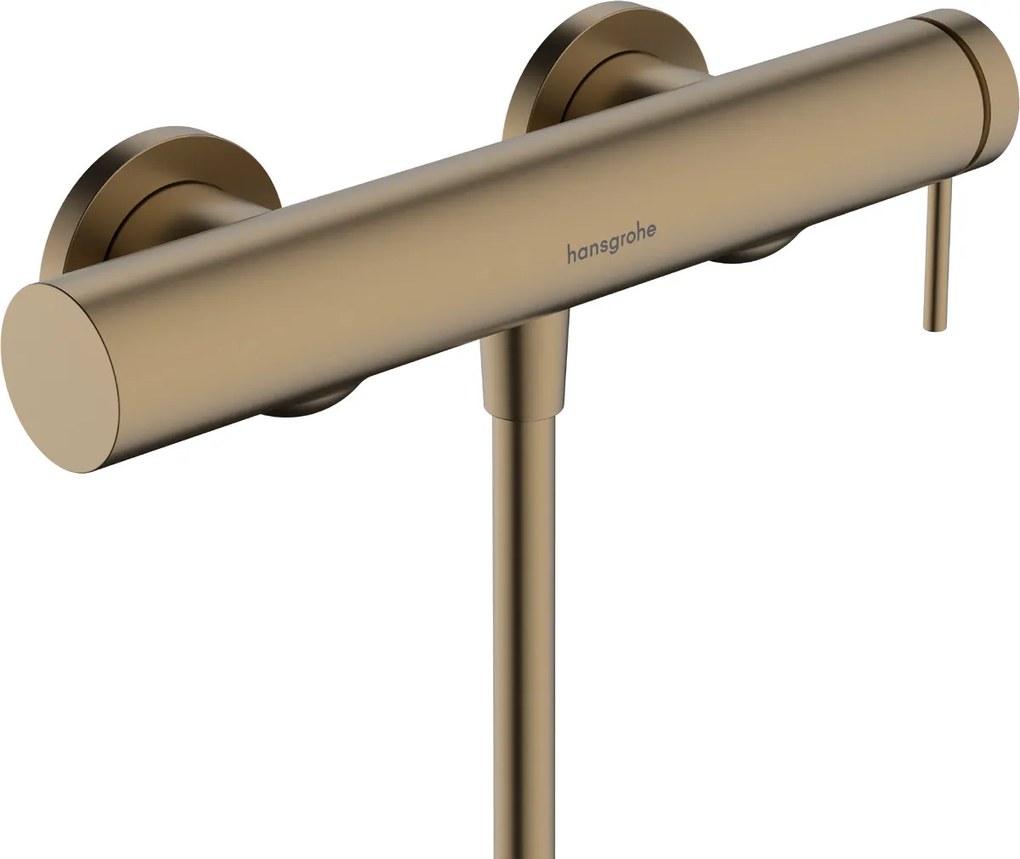 Hansgrohe Tecturis S, páková sprchová baterie nástěnná, kartáčovaný bronz, HAN-73622140