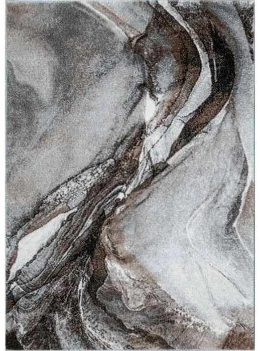 Vopi | Kusový koberec Jasper 40215 896 grey - 120 x 170 cm