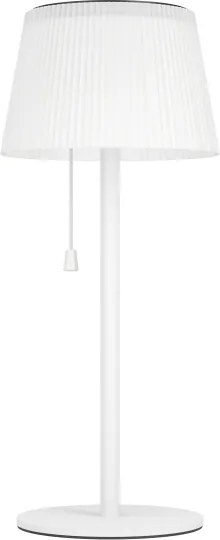 Eglo 901901 - LED Solární stolní lampa SCORDIANO LED/2,3W/3,7V 1800mAh IP44 bílá