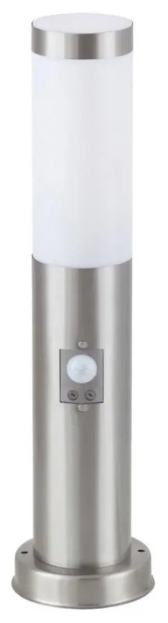 Rabalux 8267 - Venkovní lampa se senzorem INOX TORCH 1xE27/25W IP44