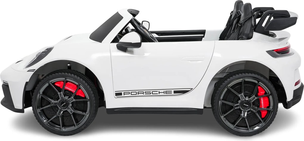 Ramiz Dětské závodní auto Porsche 911 GT3 MP4 bílé