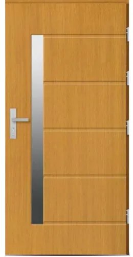 Archo - Venkovní vchodové dřevěné dveře Deskové DP-80 104980