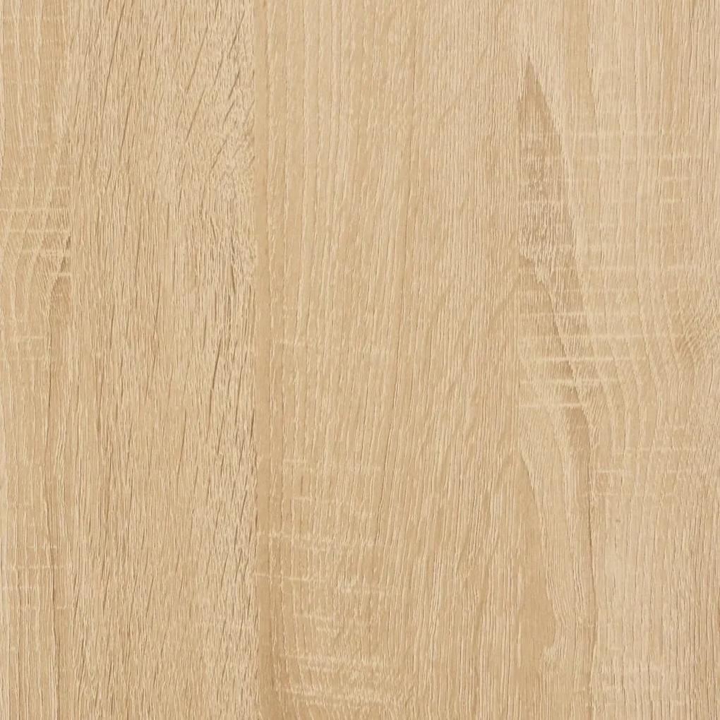 vidaXL Noční stolky 2 ks 40 x 30 x 50 cm kompozitní dřevo [826771] Barva: bílá s vysokým leskem
