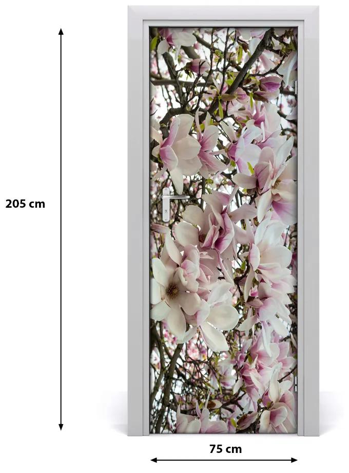 Fototapeta na dveře Květ magnolie 75x205 cm