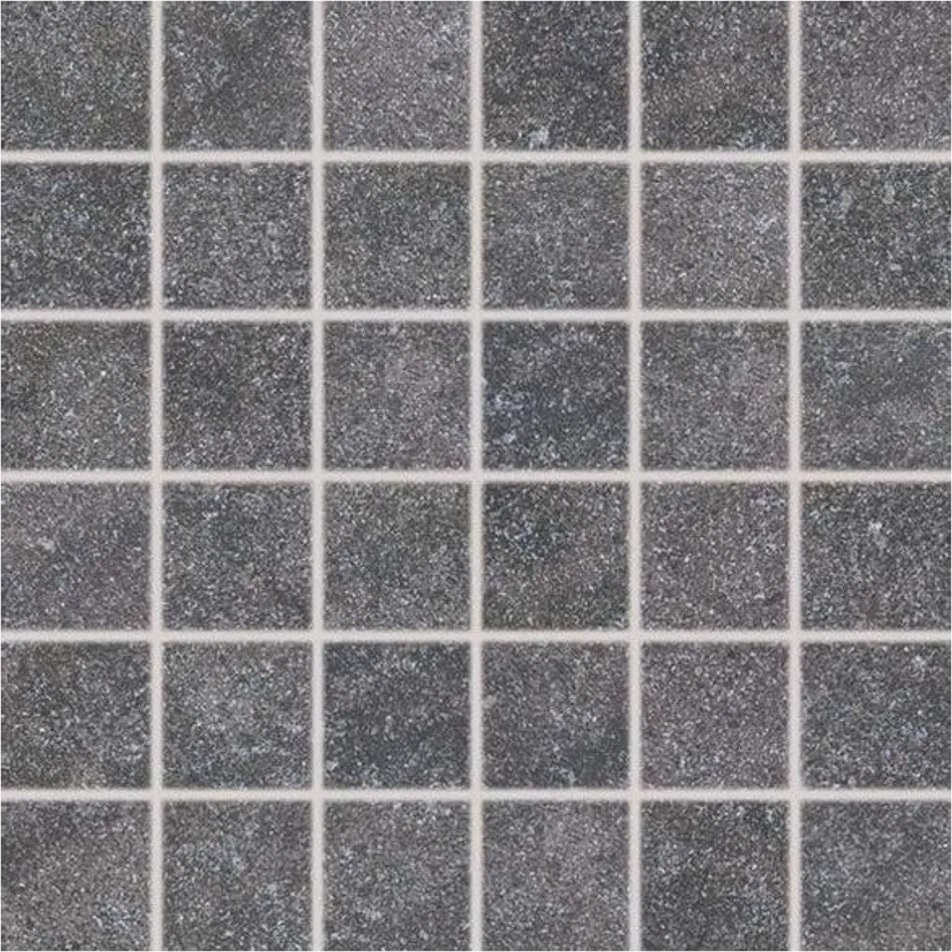 RAKO Kaamos - Mozaika 4,8x4,8 cm, černá DDM06588