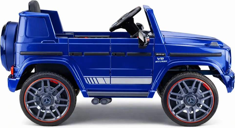 LEAN CARS Elektrické autíčko Mercedes AMG G 63 modré lakované